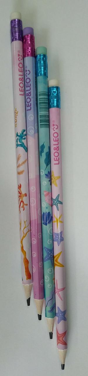 LAPIS LEONORA PRETO HB REF.72313 FUNDO DO MAR PO72UN - Estillo Mania